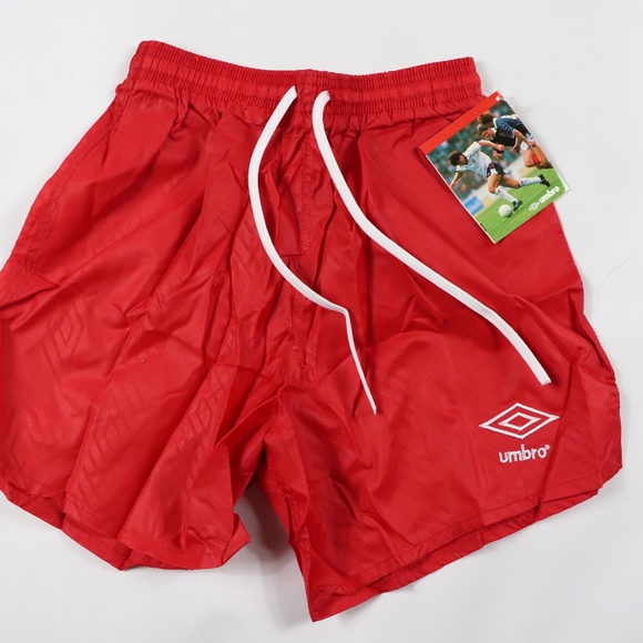 Umbro | Bottoms | 8s New Umbro Youth Medium Nylon Soccer Shorts Red | Poshmark